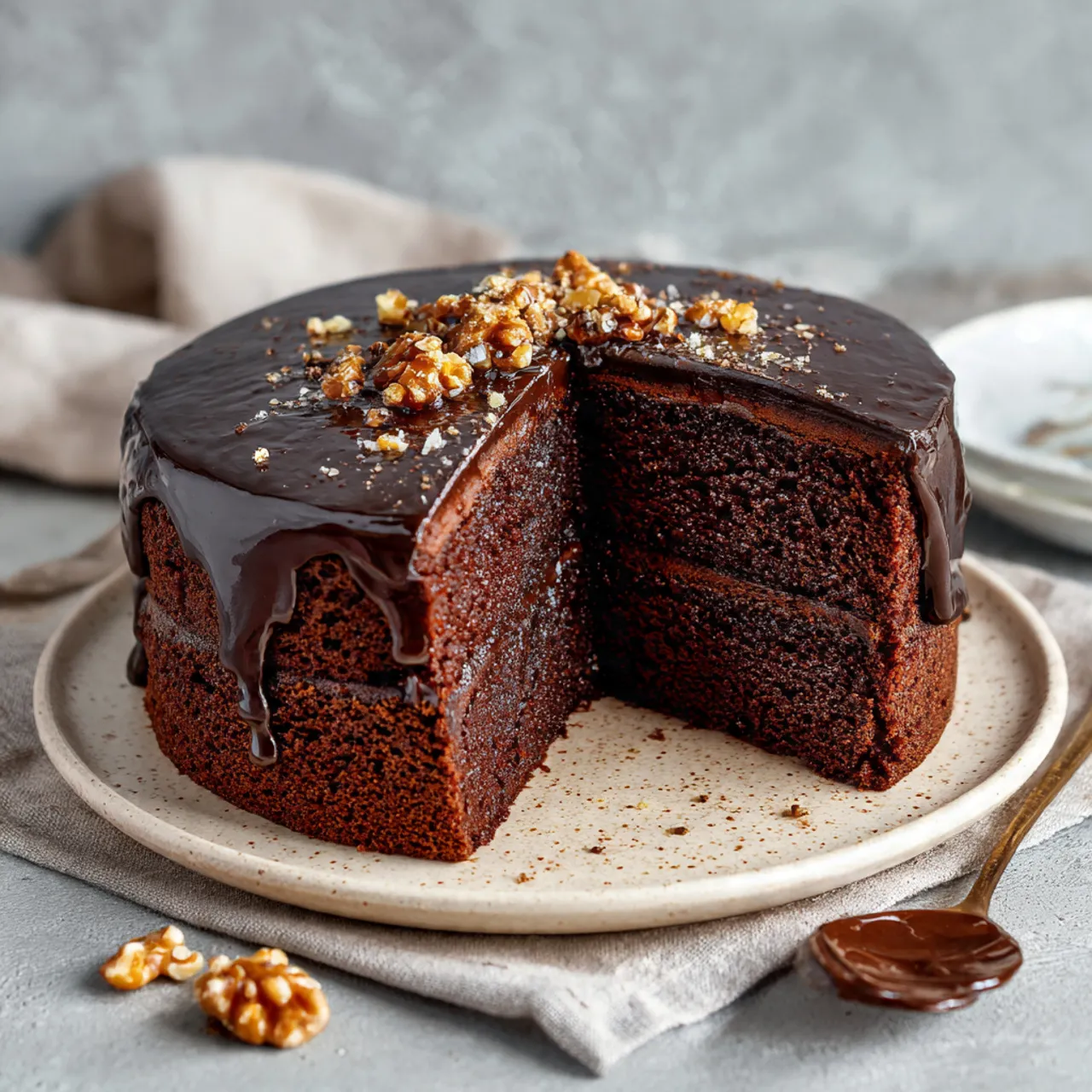 Chocolate Fudge Cake | the art of cooking